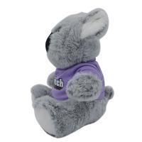 China Adorable Cartoon Plush Toy Product Plush Koala With T-Shirt for sale