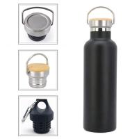 China Outdoor 750ml Double Wall Stainless Steel Water Bottles Powder Coating For Promotion for sale