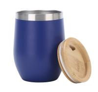 China Custom Branding Egg Shaped Stainless Steel Isulated Keep Cup Water Bottle Volume 12oz for sale