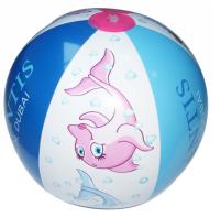 China Custom Made Full Colour Printed Inflatable Beach Ball For Promotions for sale