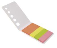 China Promotional Portable Paper Sticky Notes With Neon Sheets Eye Catching Color for sale