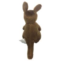 China Give Away Custom Short Cute Plush Kangaroo Toy For Promotions for sale