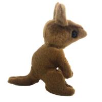 China Give Away Custom Short Cute Plush Kangaroo Toy For Promotions for sale