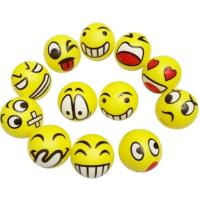 China Custom Made PU Foam Emoji Stress Squeeze Balls For Give Away Gifts for sale
