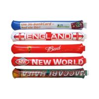 China Sports Concert Cheering PE Thunder Stick Round Shape For Promotions for sale