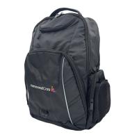 China Embroidery Light Weight Backpack With Laptop Pouch Nylon Material For Traveling for sale