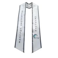 China Full Colour Printed Polyester Stoles For Graduation Honor Custom Made for sale