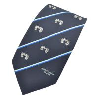China Custom Made Knitted Polyester Neckties For Promotions Business Events for sale