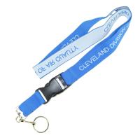China Business Events Exhibition Woven Lanyard Promotional Custom Made for sale