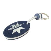 China Oval Shape EVA Floating Keyrings For Promotional Custom Made for sale