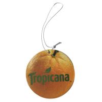 China Custom Shape Full Colour Printed Paper Car Air Freshener For Promotions for sale