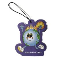 China Custom Shape Full Colour Printed Paper Car Air Freshener For Promotions for sale