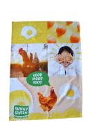 China 180gsm 240gsm Full Color Printed Cotton Tea Towels For Promotion for sale
