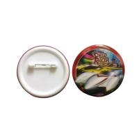 China Students Full Color Printed Round Shape Tinplate Button Badges for sale
