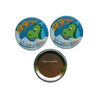 China Students Full Color Printed Round Shape Tinplate Button Badges for sale