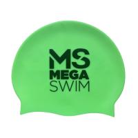 China Promotional Kids Adults Size Silicone Swimming Cap With Custom Printing for sale