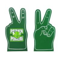 China Sports Events Custom Made Cheering EVA Foam Finger With Giant Size for sale