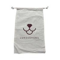 China Promotions Jewelry Eco Friendly Natural Drawstring Calico Bag for sale