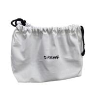 China Eco Friendly Cosmetic Calico Drawstring Bags With Custom Printing And Size for sale