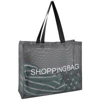 China Light Weight Reusable Nylon Mesh Tote Shopping Bags With Large Size for sale
