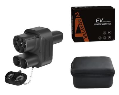 China Tesla CCS2 to NACS Charging Adapter - 250KW DC Fast Charging, 400A Current, IP54 Rated for European EV Stations for sale