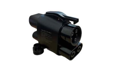 China CCS2 to CCS1 Tesla EV Charging Adapter 1000V DC 250A Waterproof IP54 Rated for sale