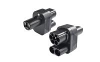 China NACS Tesla to CCS2 Adapter - 250KW Max Power, 200-1000V Input Range for EV Charging Compatibility for sale
