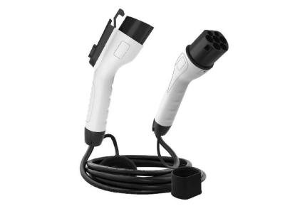 China 3.5kW 7kW Type 2 to Type 1 EV Charging Cable 5m with IP55 Protection and CE Certification for sale