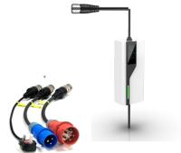 China Portable EV Fast Charger 3.5KW to 22KW with Interchangeable Plugs and IP55 Rating for Electric Vehicles for sale
