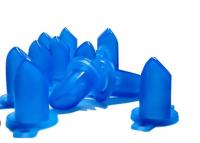 China 12.1mm Cup Size Lipstick Silicone Mold Rubber Metal Professional Lipstick Mold for sale