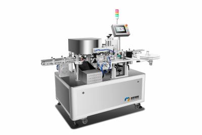 China Automatic Lipstick Labeling Machine 60-90pcs/min Color Code Labeling Equipment for sale