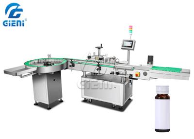 China High Precision Semi Automatic Round Bottle Labeling Machine 20-100mm AC220V for sale