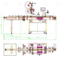 China Three Sides Box Corner Labeling Machine With Two End Carton Label Press Machine for sale