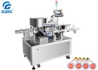 China Gieni 2KW Lip Balm Lipstick Labeling Machine 15-30mm Diameter 220VAC 50HZ for sale