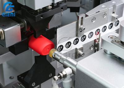 China Fully Automatic Mascara Bottom Labeling Machine 60-90pcs/min 220V for sale