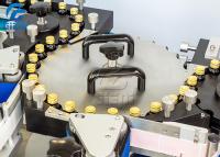 China Double Head Rotary Labeling Machine For 10-50mm Diameter Glass Bottles for sale