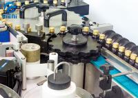 China Automatic Round Bottle Labeling Machine 600pcs/min for 10-50mm Vials Vaccine Lyophilized Powder for sale