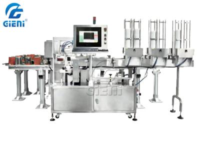 China 1.5Kw 0.6MPa Milk Bottle Filling Capping And Labeling Machine for sale