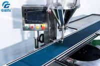 China Automatic Auger Powder Filler Cosmetic Powder Filling Machine 15L Servo Motor for sale