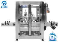 China 650kg Dual Head Linear Liquid Filling Machine 380V 100-1000ml for Household Products for sale