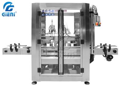 China CE Approved Movable 3.4KW 1000ML Liquid Filling Machine with PLC Control for sale