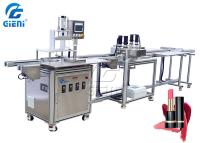 China Semi Auto Lipstick Releasing Machine With Container Screwing Device for sale