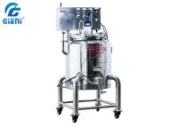 China 50L Double Jacket Stainless Steel Cosmetic Ingredient Melting Tank 380V 4.3KW for sale