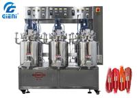 China Adjustable Temperature Lipstick Melting Tank with Six Units , Double Jacket / Seperate Control for sale