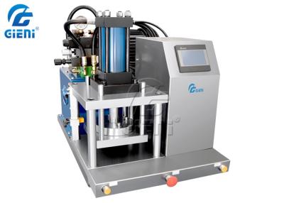 China Manual 2.5KW Hydraulic Powder Compact Machine 200mmx200mm Pressing Area 7 Tons for sale