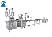 China Piston Cosmetic Filling Machine 84pcs/min 12-Head Mascara Lipstick Production Line for sale