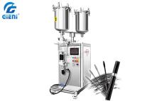 China Stainless Steel Double Tank Mascara Filling Machine 14kW 2 Nozzles 20L for sale
