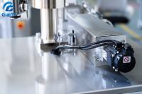 China Two Nozzles Semi Automatic 14kw 15ml Mascara Filling Machine for sale