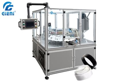 China PLC Control Automatic Cream Filling Machine Rotary Filling Equipment for sale