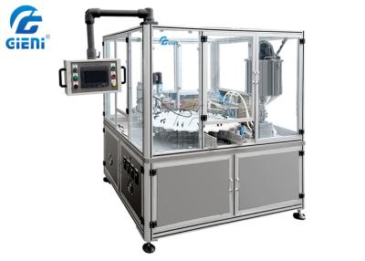 China Rotary SS304 Cosmetic Cream Filling and Capping Machine 40pcs/min AC220V for sale
